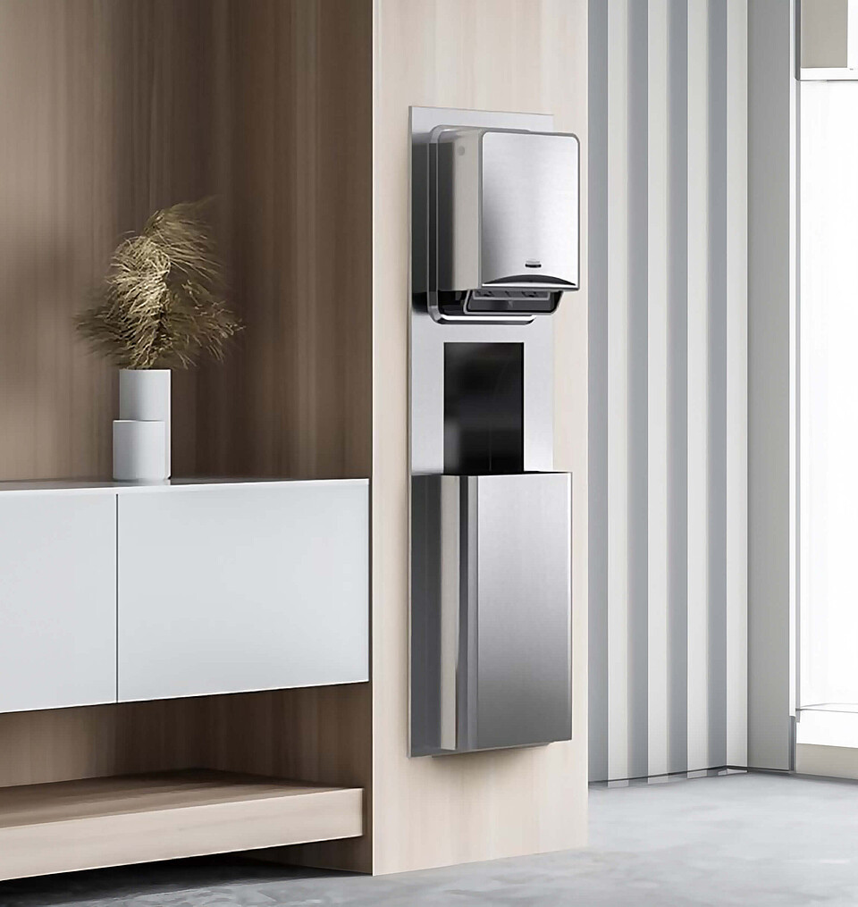 Plastic Decoration: IMD for innovative hygiene dispenser surfaces
